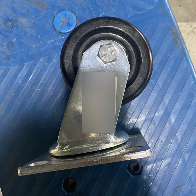 4 Inch 5 Inch 6 Inch 8 Inch Solid Black High Heat Casters Heavy Duty ...