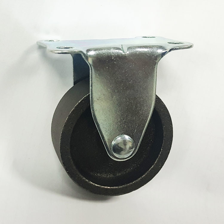 50mm Cast Iron Wheel Light Duty 360 Degree Rotating Vintage Iron Caster ...