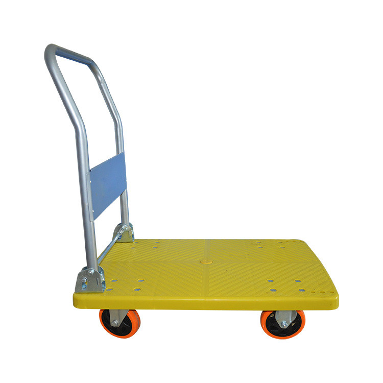 3-6 Wheels Foldable Transport Truck Platform Trolley with 90cm Height ...